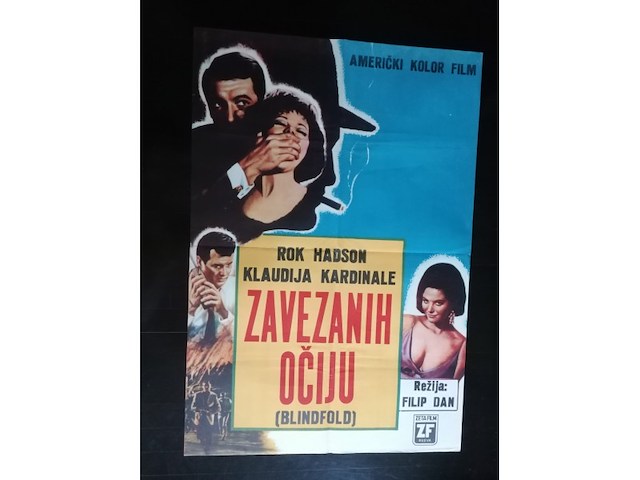 ZAVEZANIH OCIJU 1966 - FILMSKI POSTER #3