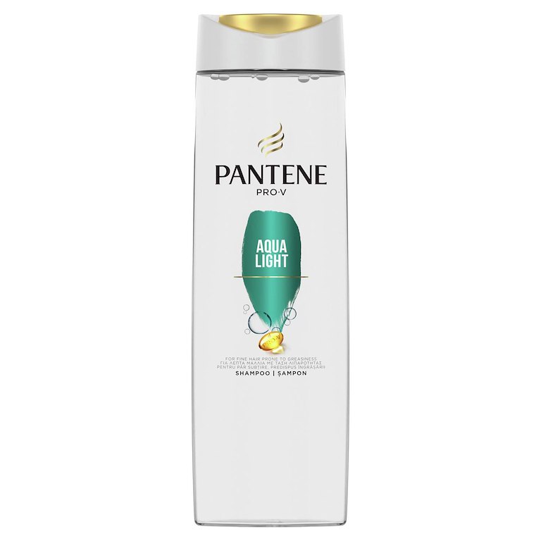 Pantene aqua light šampon za tanku kosu koja se brzo masti 250ml