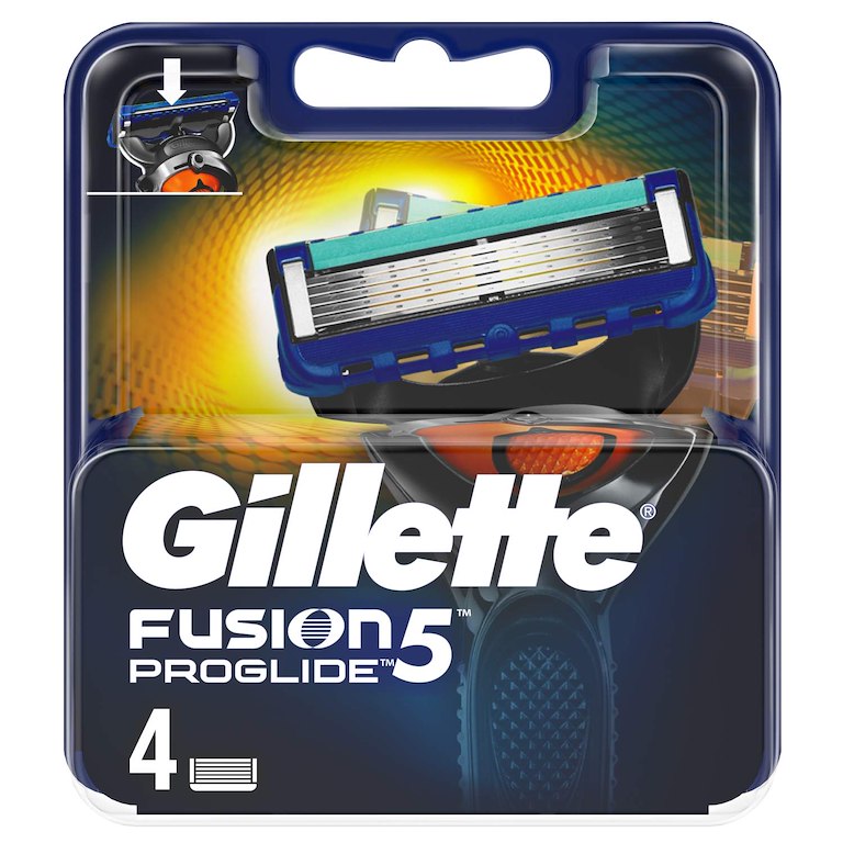 Gillette Fusion Proglide economy 10% patrone 4kom