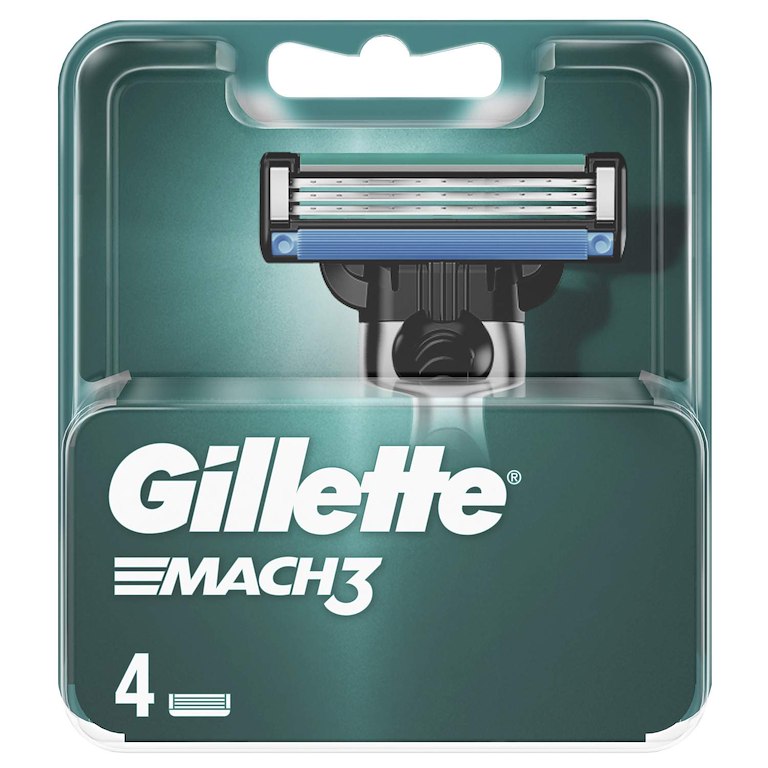 Gillette Mach 3 Economy 10% patrone za brijač 4kom