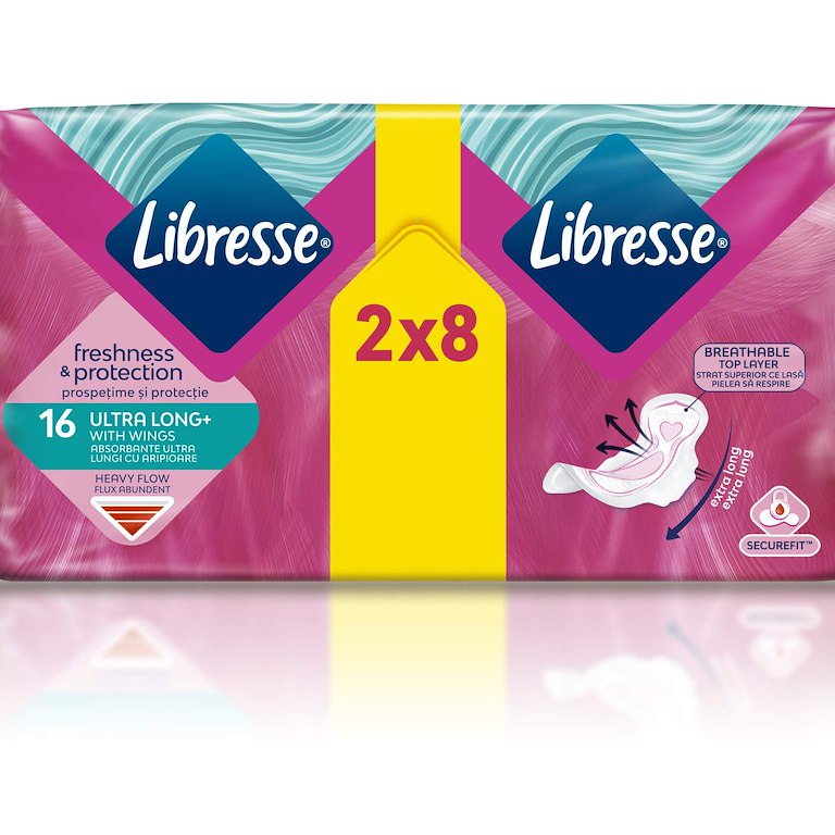 Libresse ultra thin higijenski ulošci 2*8komada