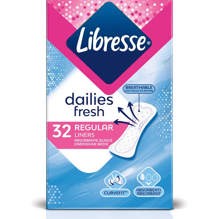 Libresse Daily fresh dnevni ulošci 32komada