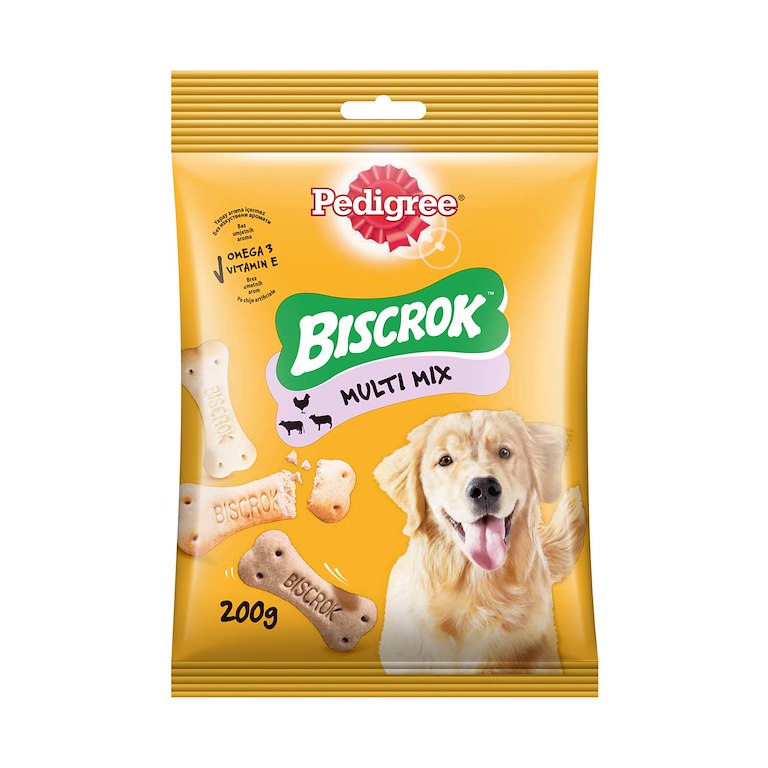 Pedigree biscrok original dodatna hrana za odrasle pse 200 g