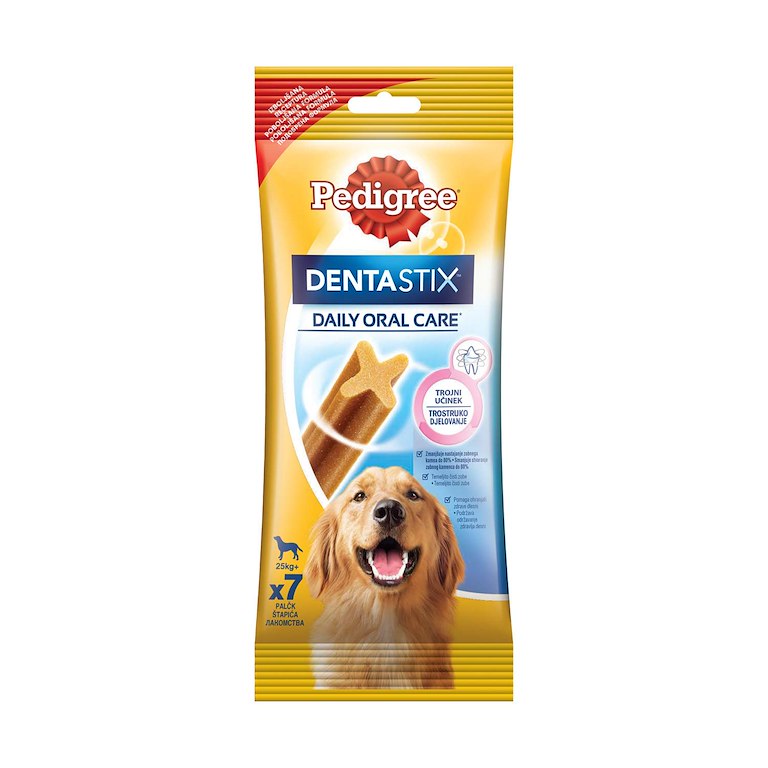 Pedigree dentaastix-dodatna hrana za odrasle pse velikih rasa 80 g