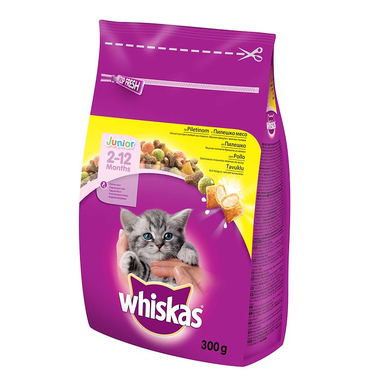 Whiskas briketi sa ukusom piletine 300g