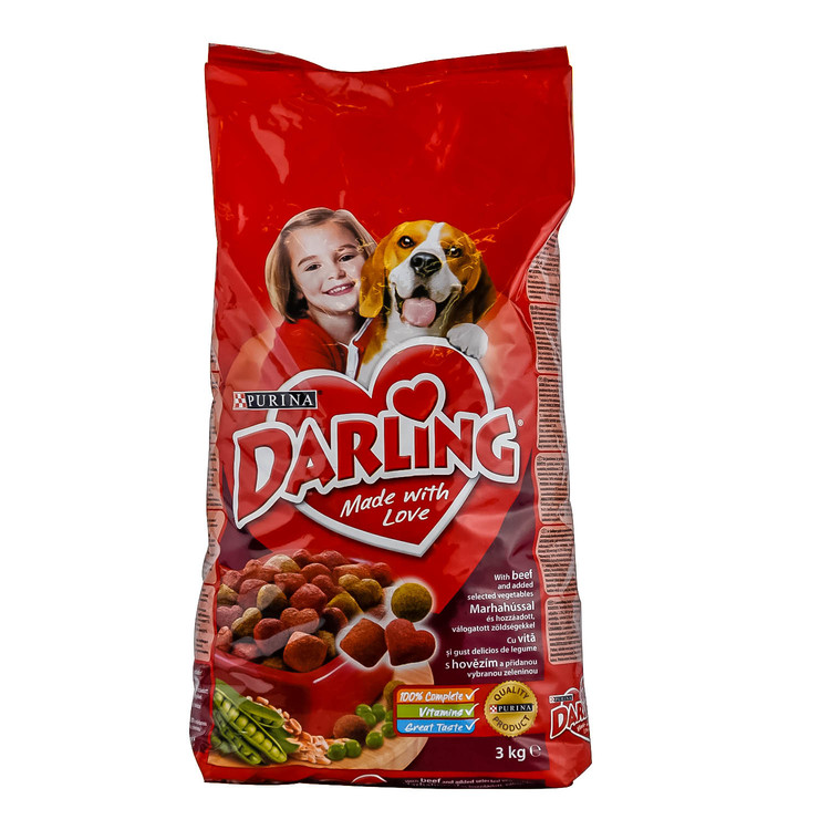 Purina Darling granule za pse meso 3kg