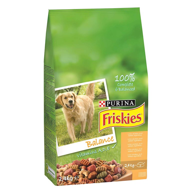 Purina Friskies balance hrana za pse 2,4 kg