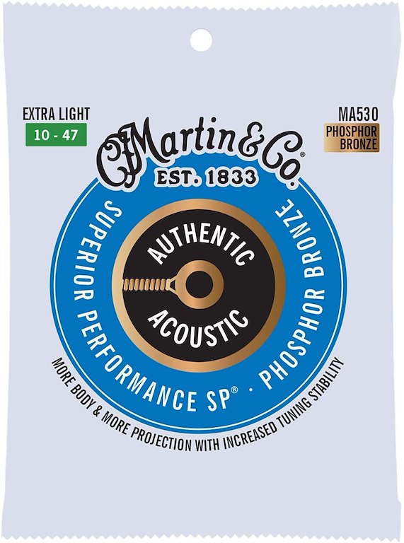Martin MA530 žice za akustičnu gitaru 010