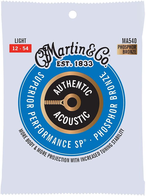 Martin MA540 žice za akustičnu gitaru 012