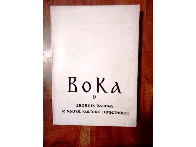 BOKA BROJ 9