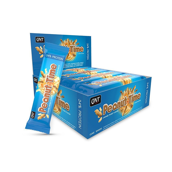 Peanut Time Proteinska čokoladica 12 x 60gr QNT (Rasprodato!)