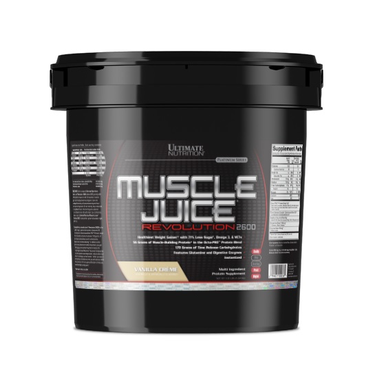Muscle Juice Revolution 2600, 5kg Vanila UN