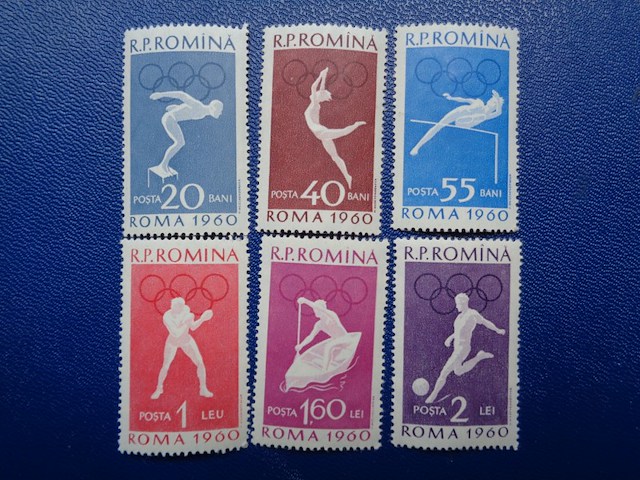 rumunia 25 sport olimp rim 1960 cela serija