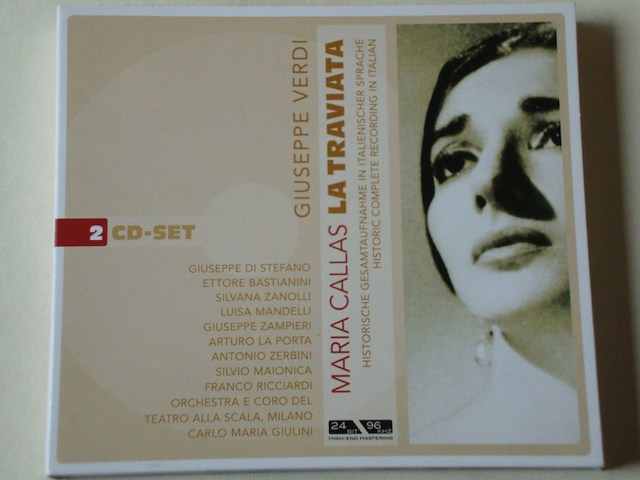 Giuseppe Verdi / Maria Callas - La Traviata (2xCD)