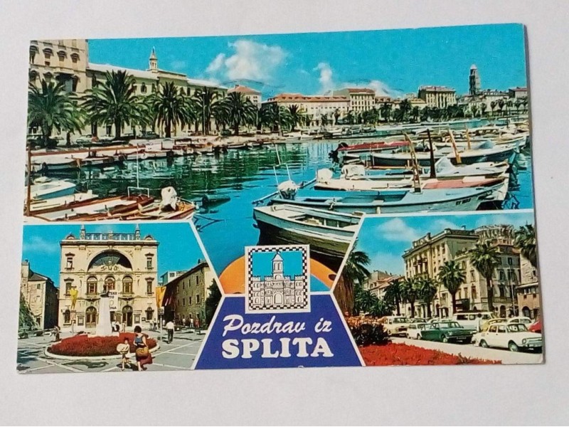 Split - Hrvatska - Putovala 1977.g za Knin -