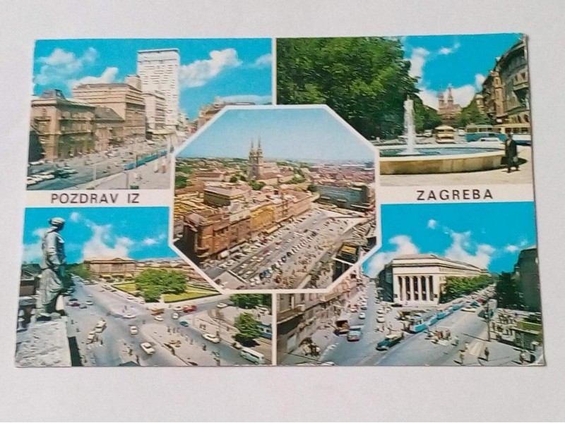Zagreb Hrvatska - Putovala 1980.g za Niš -