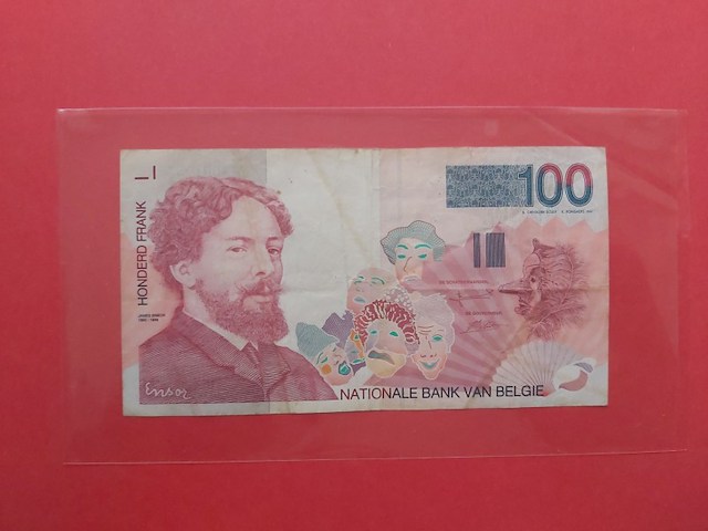 Belgija 100 franaka 1995