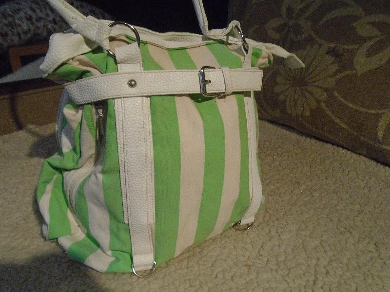 Velika platnena tašna - torba na štrafte oko 40cm