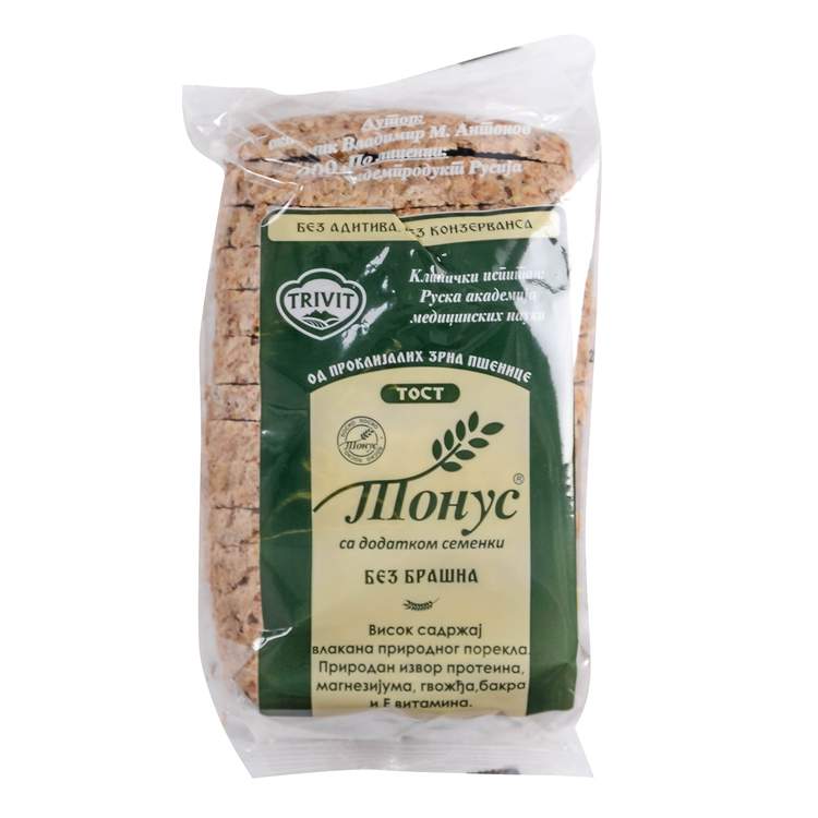 Trivit tonus tost sa dodatkom semenki 300g