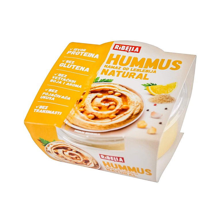 ribella hummus natural 200g ribella