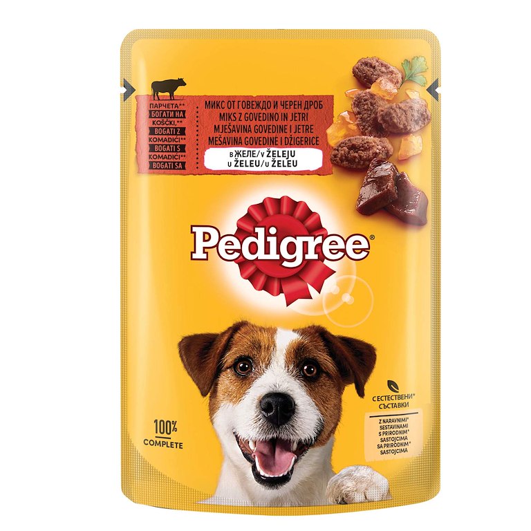 Pedigree hrana za pse pile povrće 100g kesa Master Foods