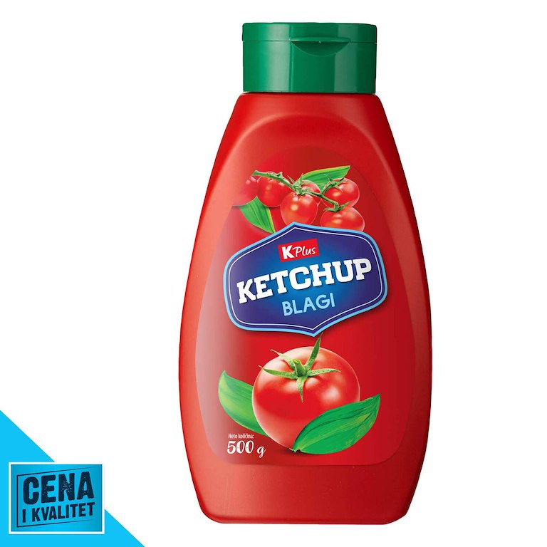 K plus Ketchup blagi -K plus kečap blagi 500 g