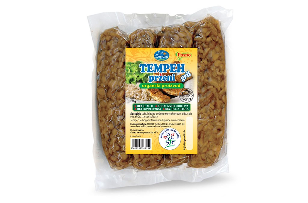 Tempeh prženi sertifikovan organski