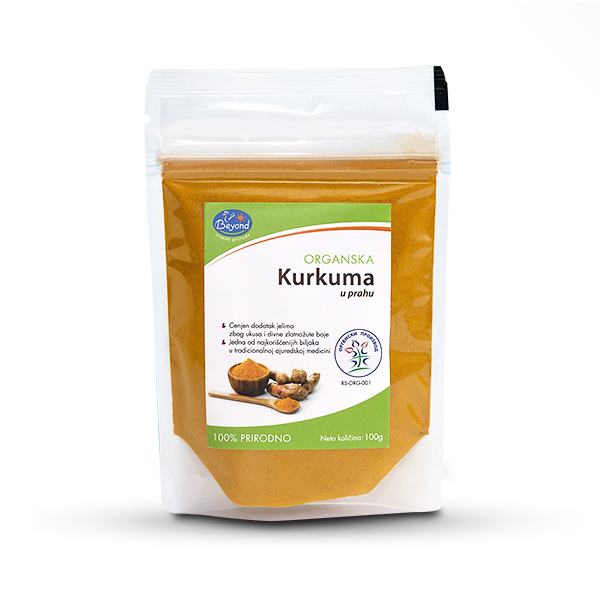 Kurkuma organska prah 100g