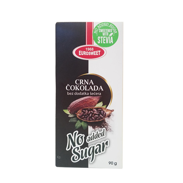 Crna čokolada bez šećera