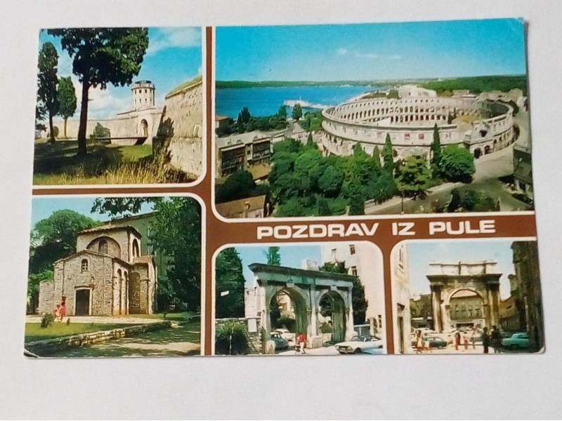 Pula - Hrvatska - Putovala 1983.g za Niš -