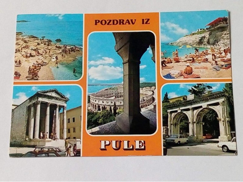 Pula - Hrvatska - Putovala 1983.g za Niš -