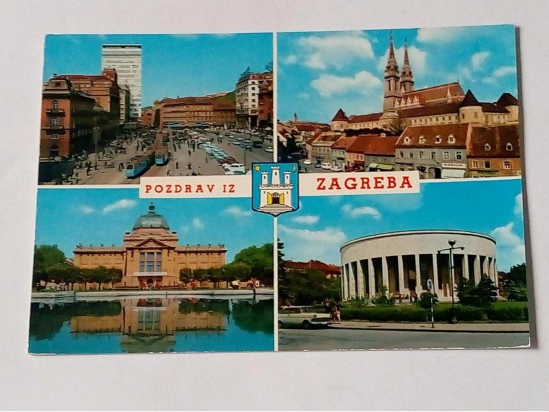 Zagreb Hrvatska - Putovala 1969.g za Knin -