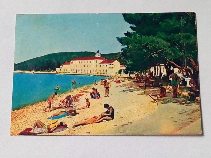 Ostrvo Badija Korčula Hrvatska - 1964.g za Knin -