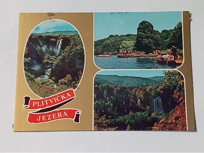 Plitvička Jezera - Hrvatska - Putovala 1975.g za Knin -