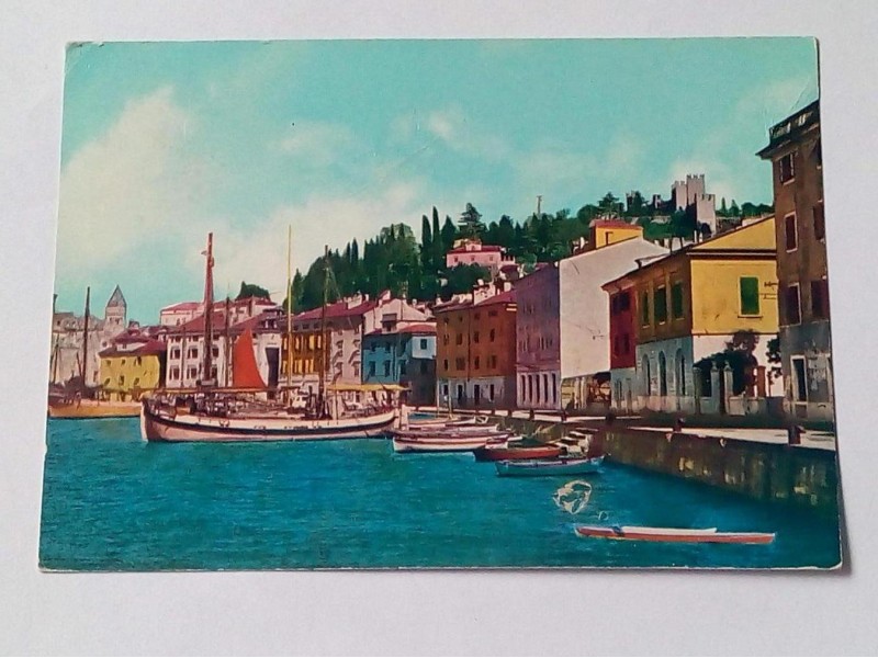 Piran - Slovenija - Putovala 1963.g za Knin -