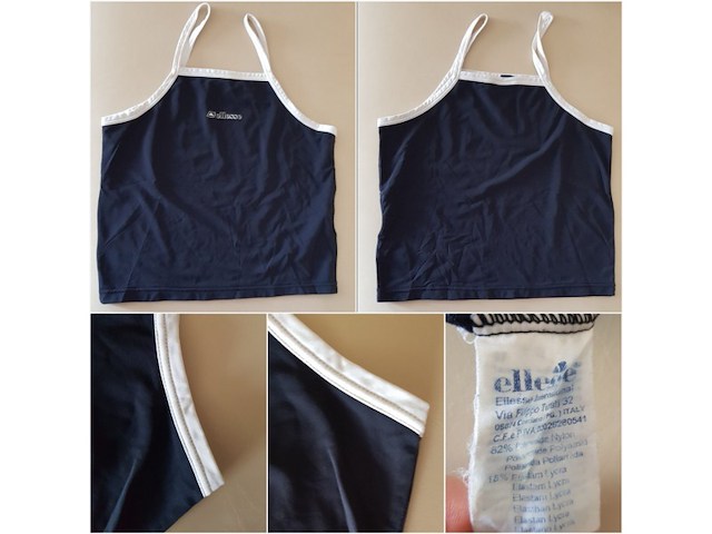 Ellesse crop top majica, original