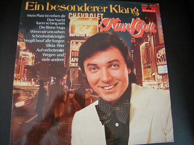 LP - KAREL GOTT - EIN BESONDERER KLANG