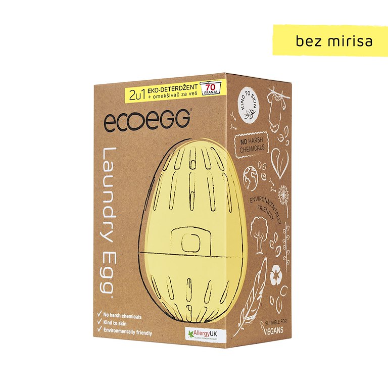 ECOEGG deterdžent za veš bez mirisa 70 pranja