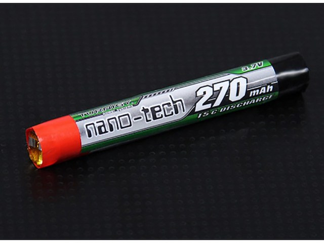 Baterija za Dron Nano Tech 270mAh 3.7V 15C 1S LiPo