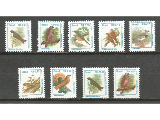 ab Brazil 1994. Ptice,ciste redovne