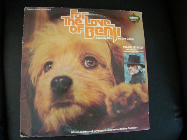 LP - FOR THE LOVE OF BENJI - SOUNDTRACK