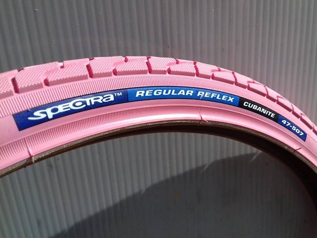 Spoljna guma za bicikl CST Spectra roze Cubanit 24x1.75