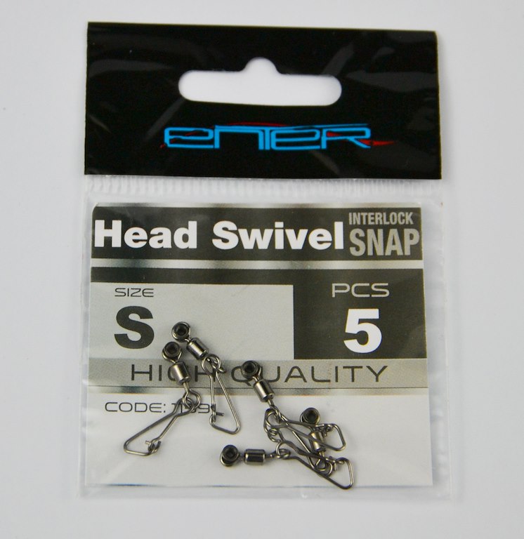 Enter HEAD SWIVEL INTERLOCK SNAP S