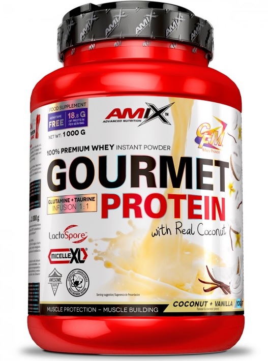 Gourmet Protein 1kg Kokos vanila jogurt Amix