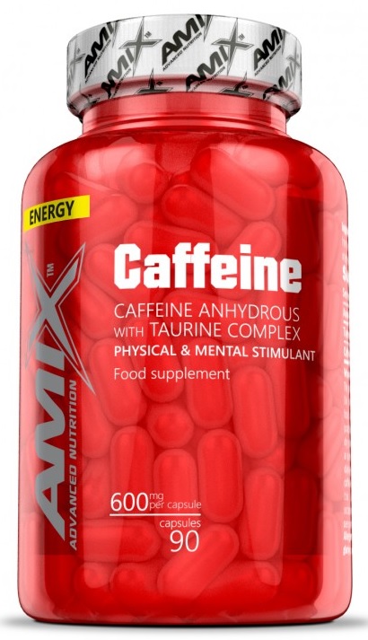 Caffeine 200mg withTaurine 90kap Amix