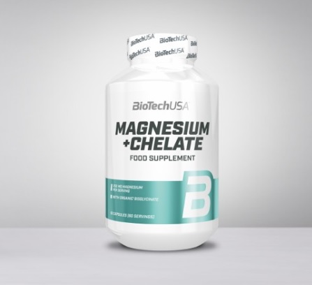 Magnezijum + Chelate 60kap, BioTechUsa (Rasprodato!)