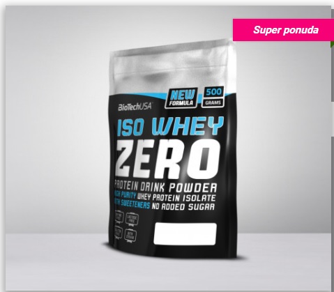 100% IsoWhey Zero, Kokos, 500g, BioTechUsa