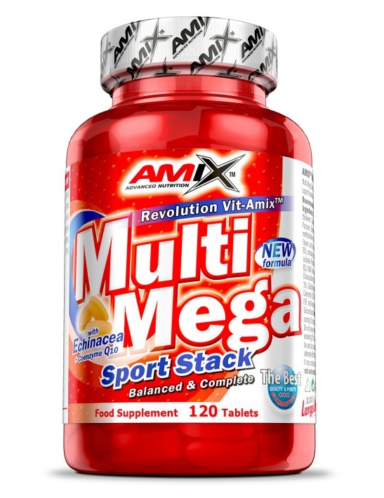 Multi Mega Stack 120 tablets Amix