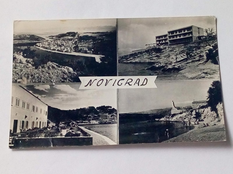 Novigrad Hrvatska - Putovala 1964.g za Knin -