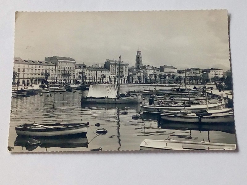 Split Hrvatska - Čamci - Putovala 1964.g za Knin -